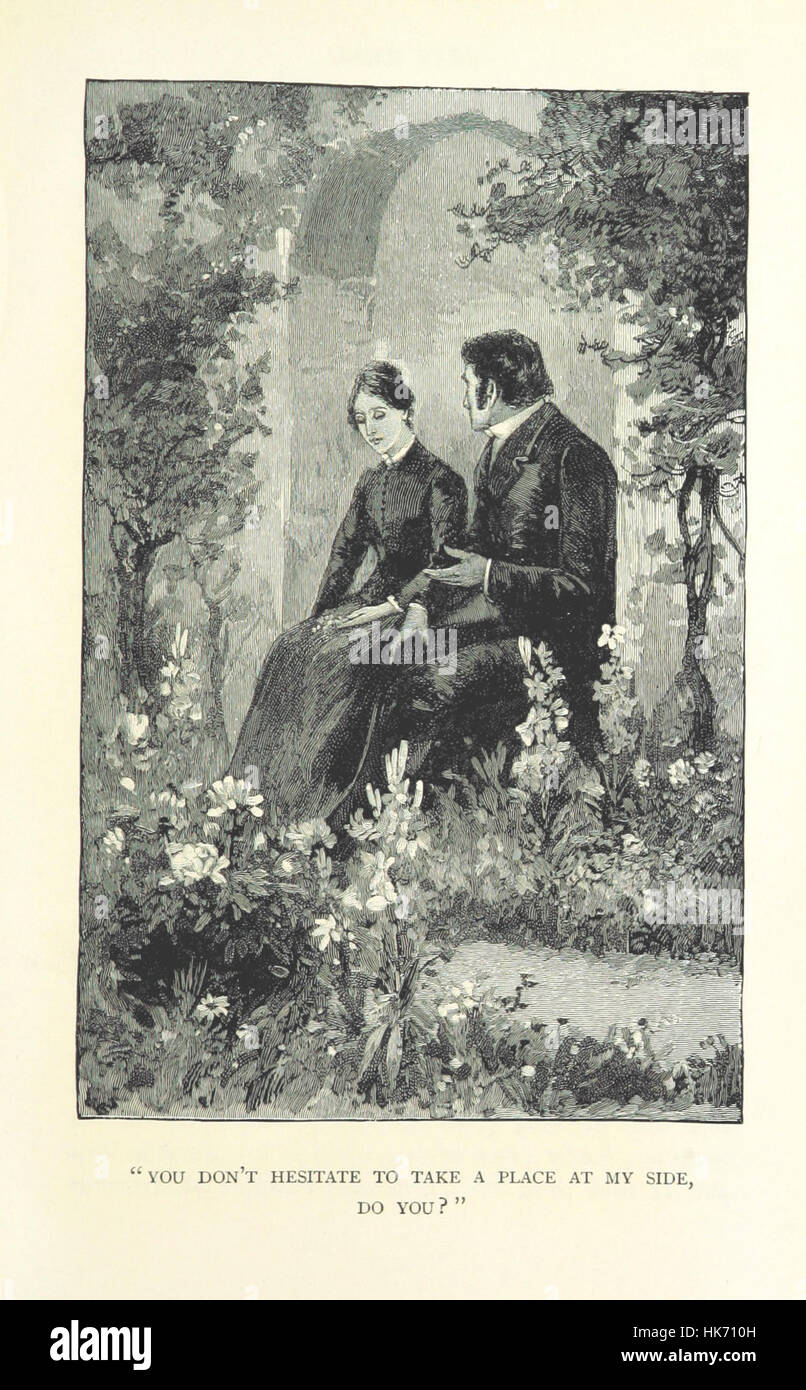 Illustration from 'Jane Eyre' showing a key scene from the novel ...
