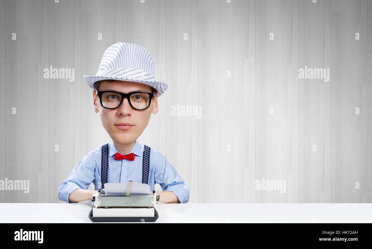 Writer funny hi-res stock photography and images - Alamy
