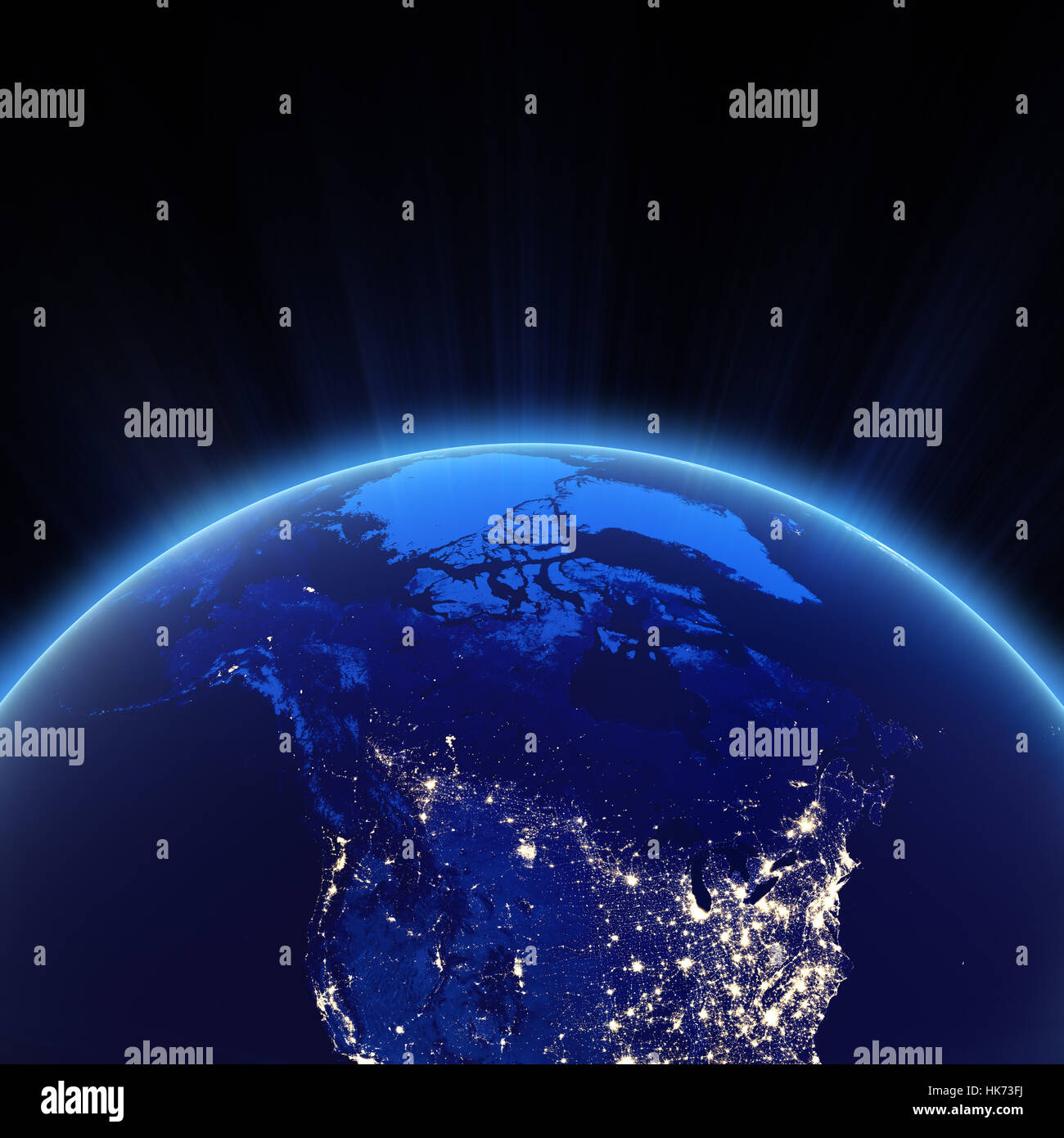 blue, single, mountains, space, graphic, science, night, nighttime ...