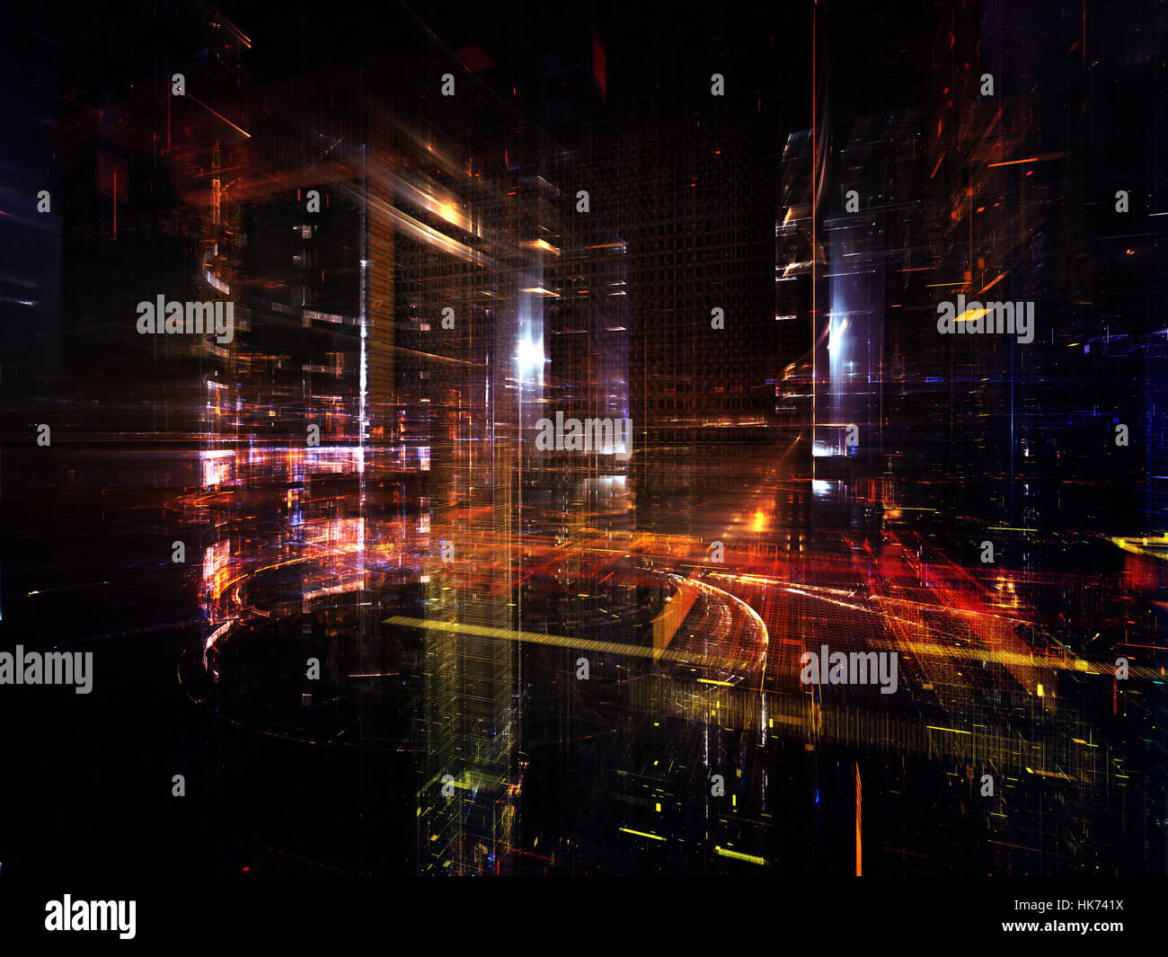 sign, signal, city, town, horizon, space, industrial, science, future ...