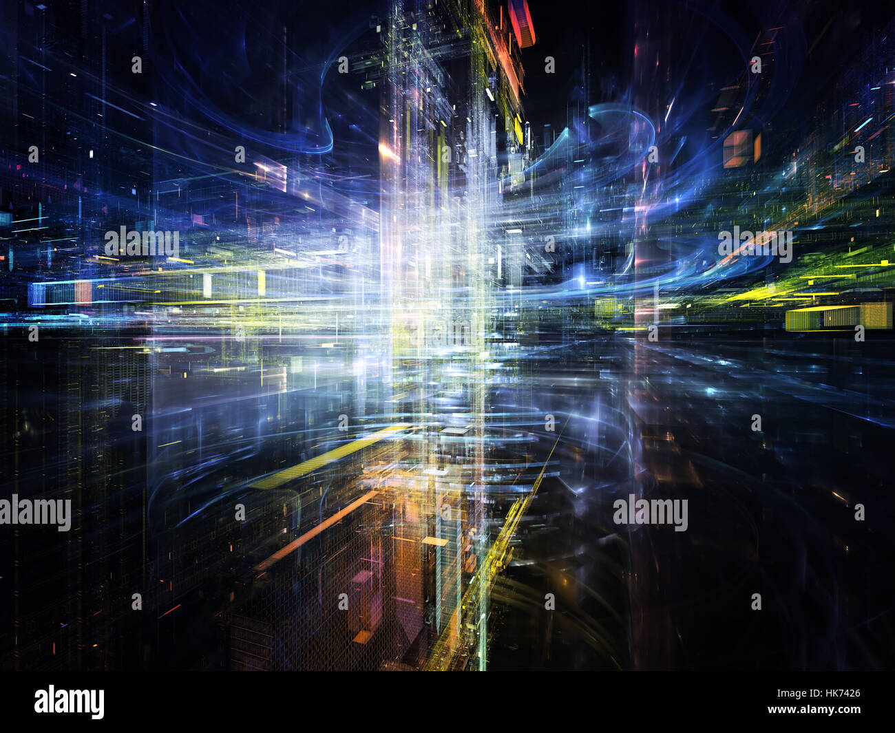 sign, signal, city, town, horizon, space, industrial, science, future ...