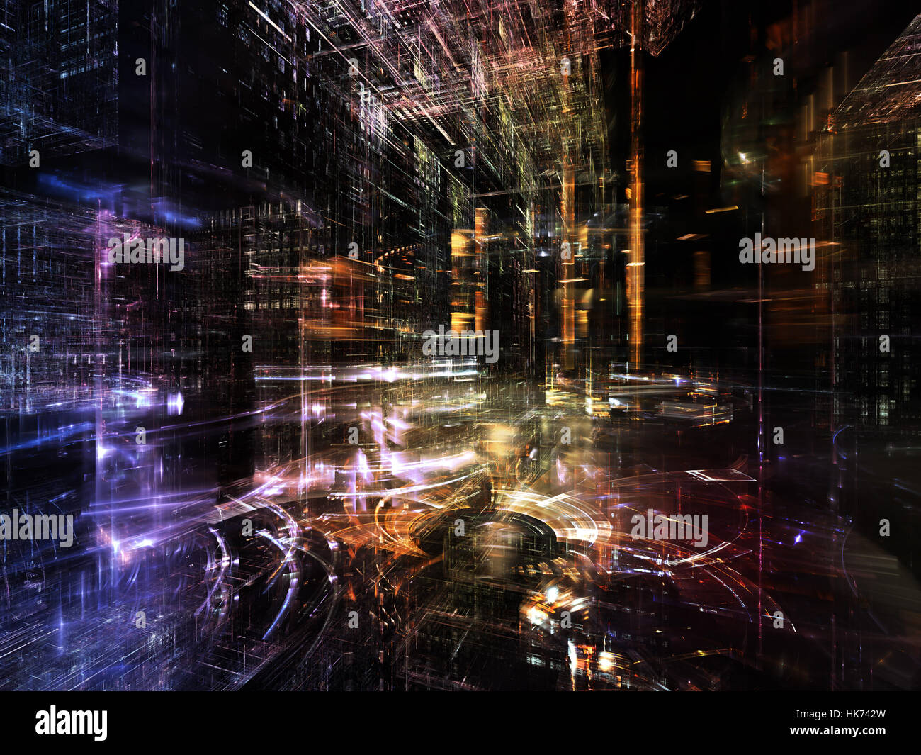 sign, signal, city, town, horizon, space, industrial, science, future ...