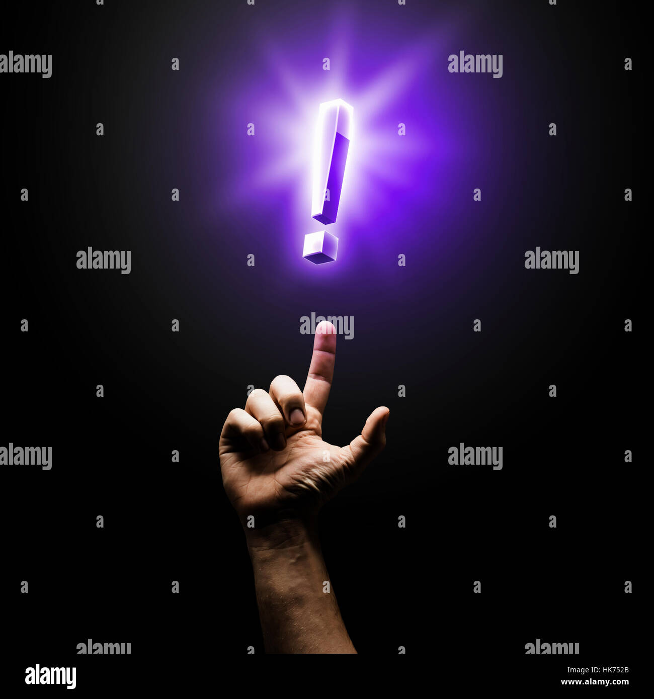 Exclamation point sign hi-res stock photography and images - Alamy