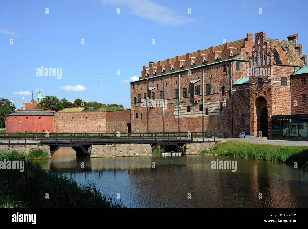 Sweden. Malmo Castle. Built in 1434 and reconstructed in 16th century ...