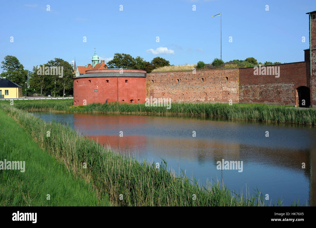 Sweden. Malmo Castle. Built in 1434 and reconstructed in 16th century ...