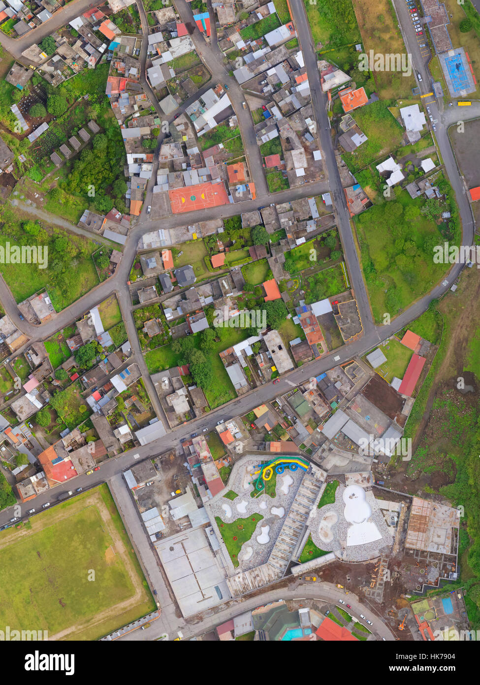 orthorectified aerial image Stock Photo - Alamy
