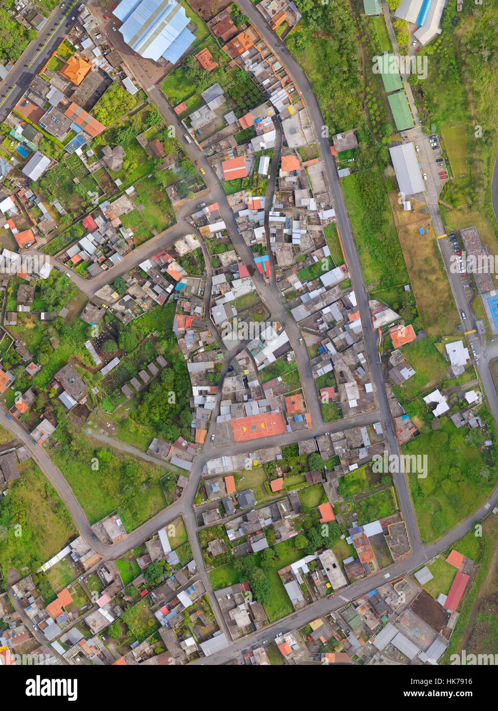 orthorectified aerial image Stock Photo - Alamy