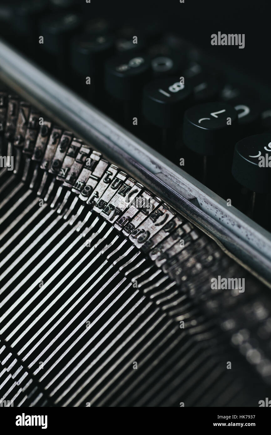 Old typewriter series Stock Photo - Alamy