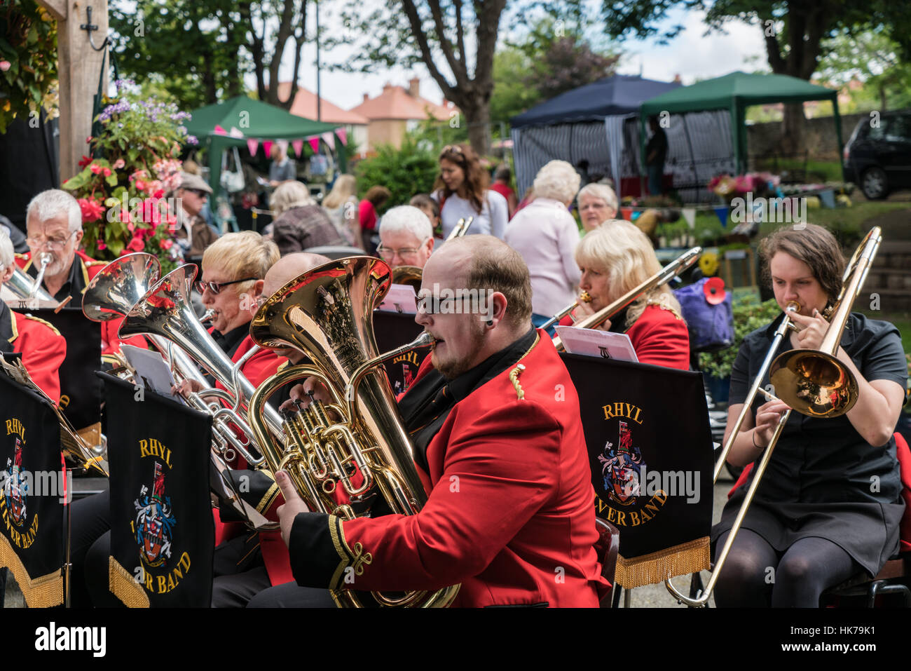 Silver brass band hi-res stock photography and images - Alamy