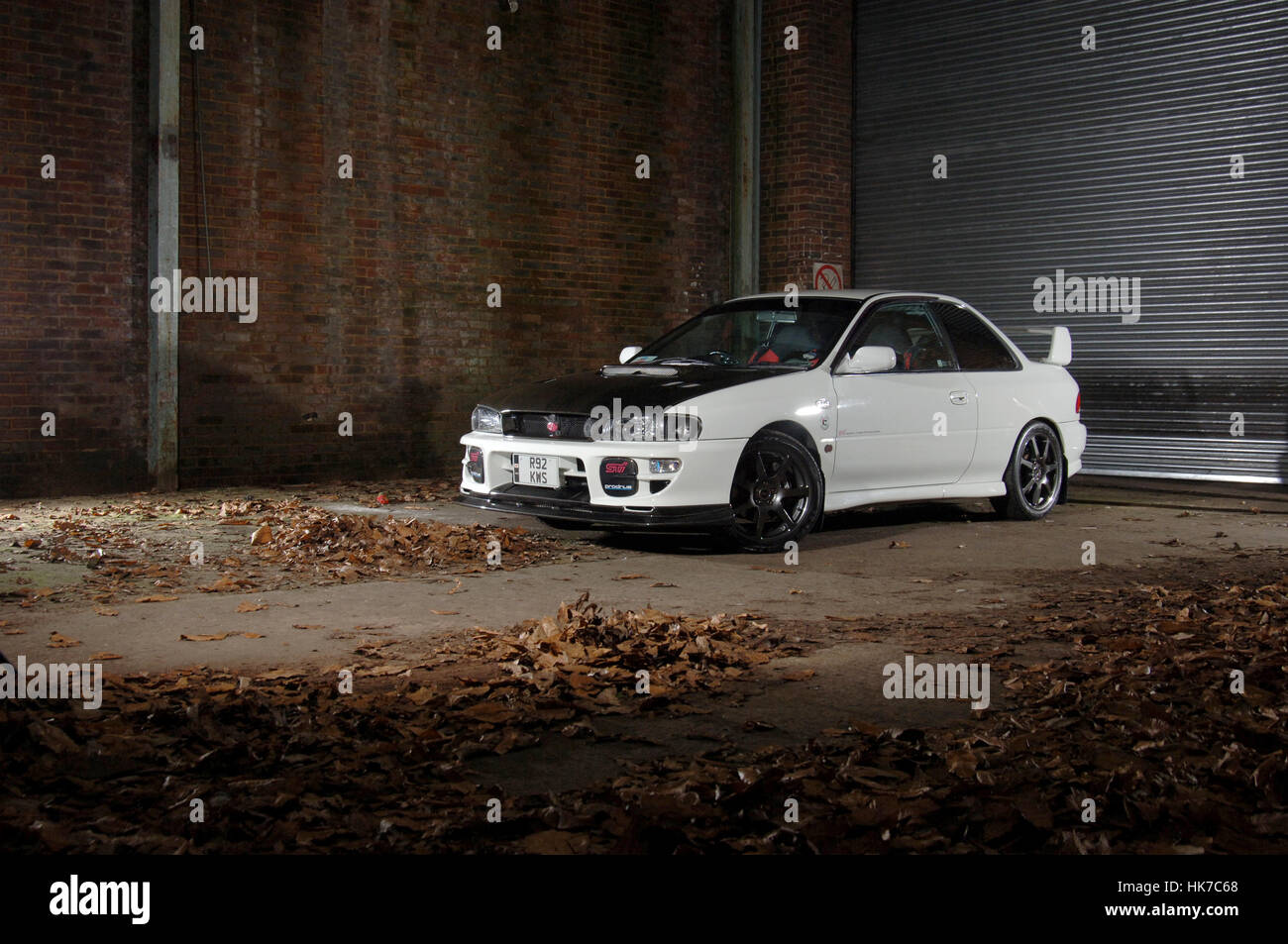 Subaru Impreza Turbo STi Type R high performance 4x4 sports car Stock ...