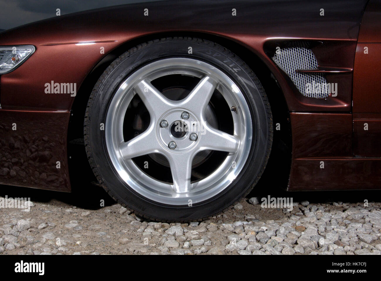 1991 Nissan S13 Silvia modified and tuned Japanese sports car on a ...