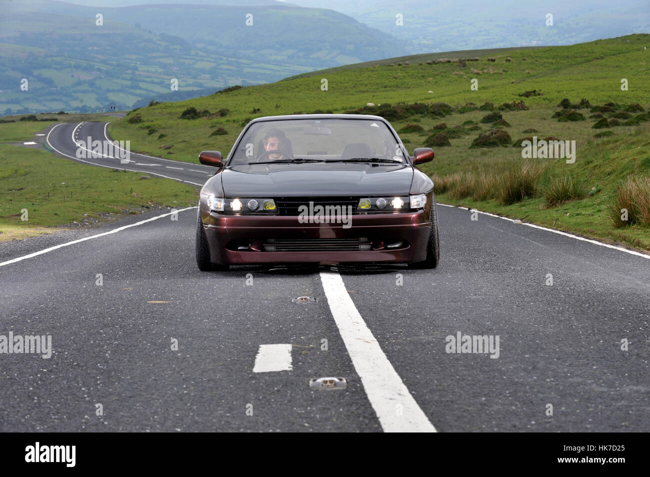 1991 Nissan S13 Silvia modified and tuned Japanese sports car on a ...