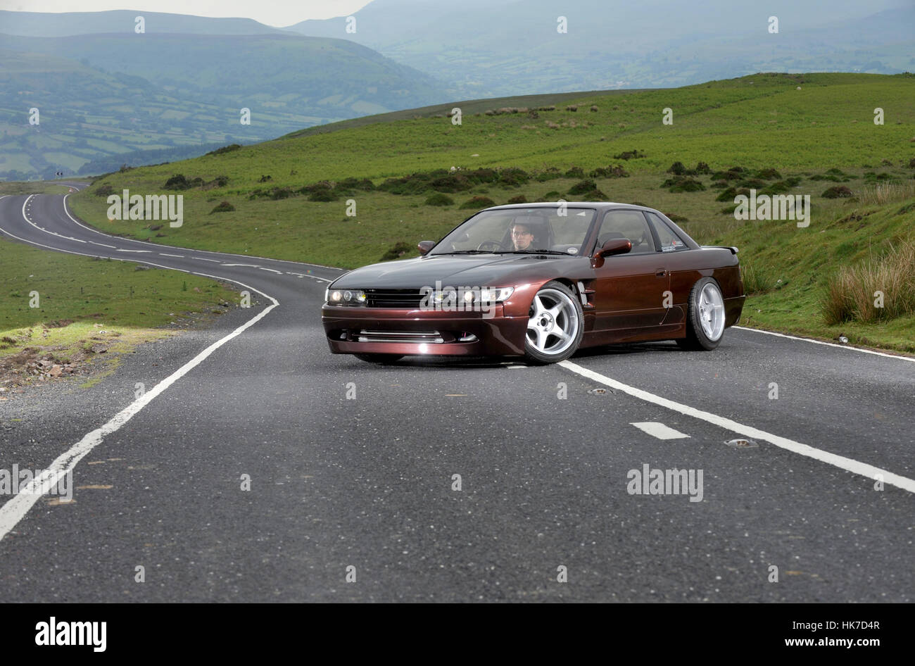 1991 Nissan S13 Silvia modified and tuned Japanese sports car on a ...