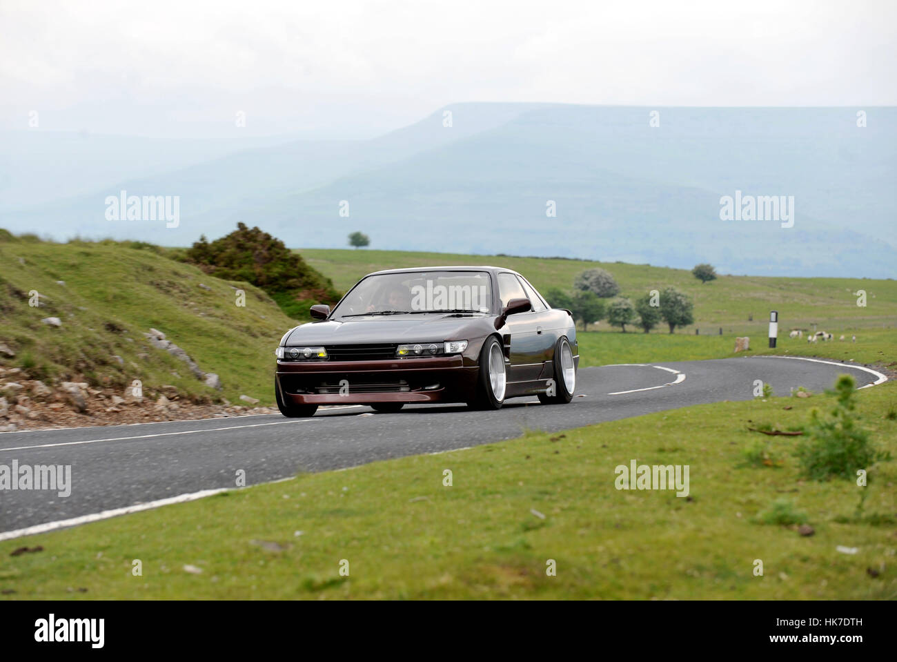 1991 Nissan S13 Silvia modified and tuned Japanese sports car on a ...