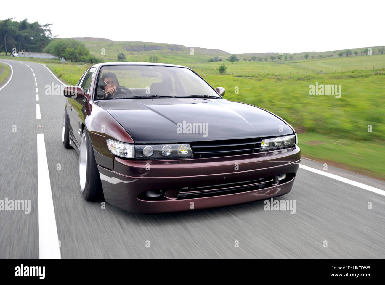 1991 Nissan S13 Silvia modified and tuned Japanese sports car on a ...