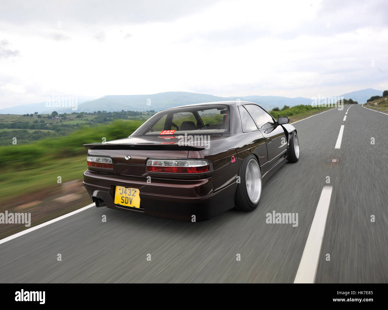 1991 Nissan S13 Silvia modified and tuned Japanese sports car on a ...