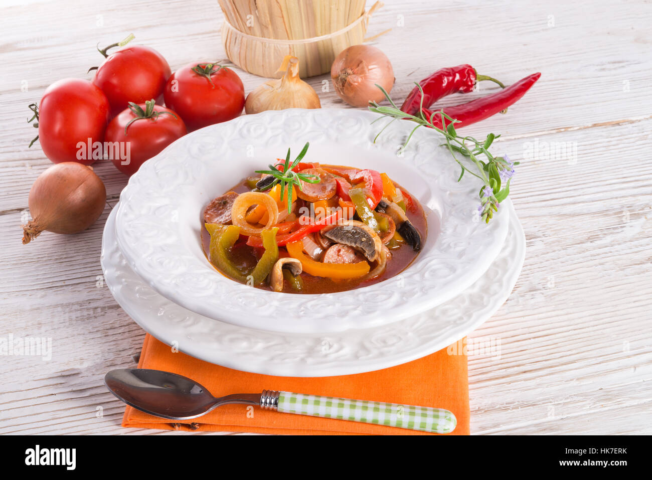 green, kitchen, cuisine, vegetable, paprika, peppers, red, yellow ...