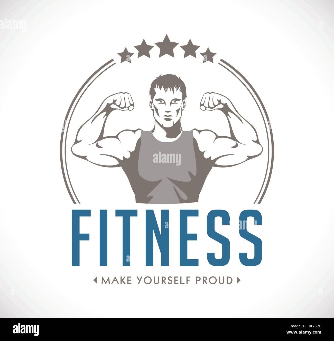 Bodybuilding Bodybuilder Healthy Eating Food Stock Vector Images - Alamy