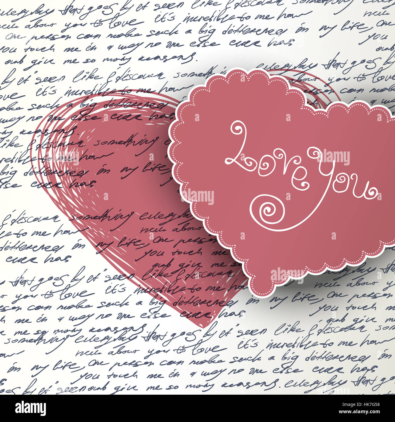 Cursive script writing hi-res stock photography and images - Alamy