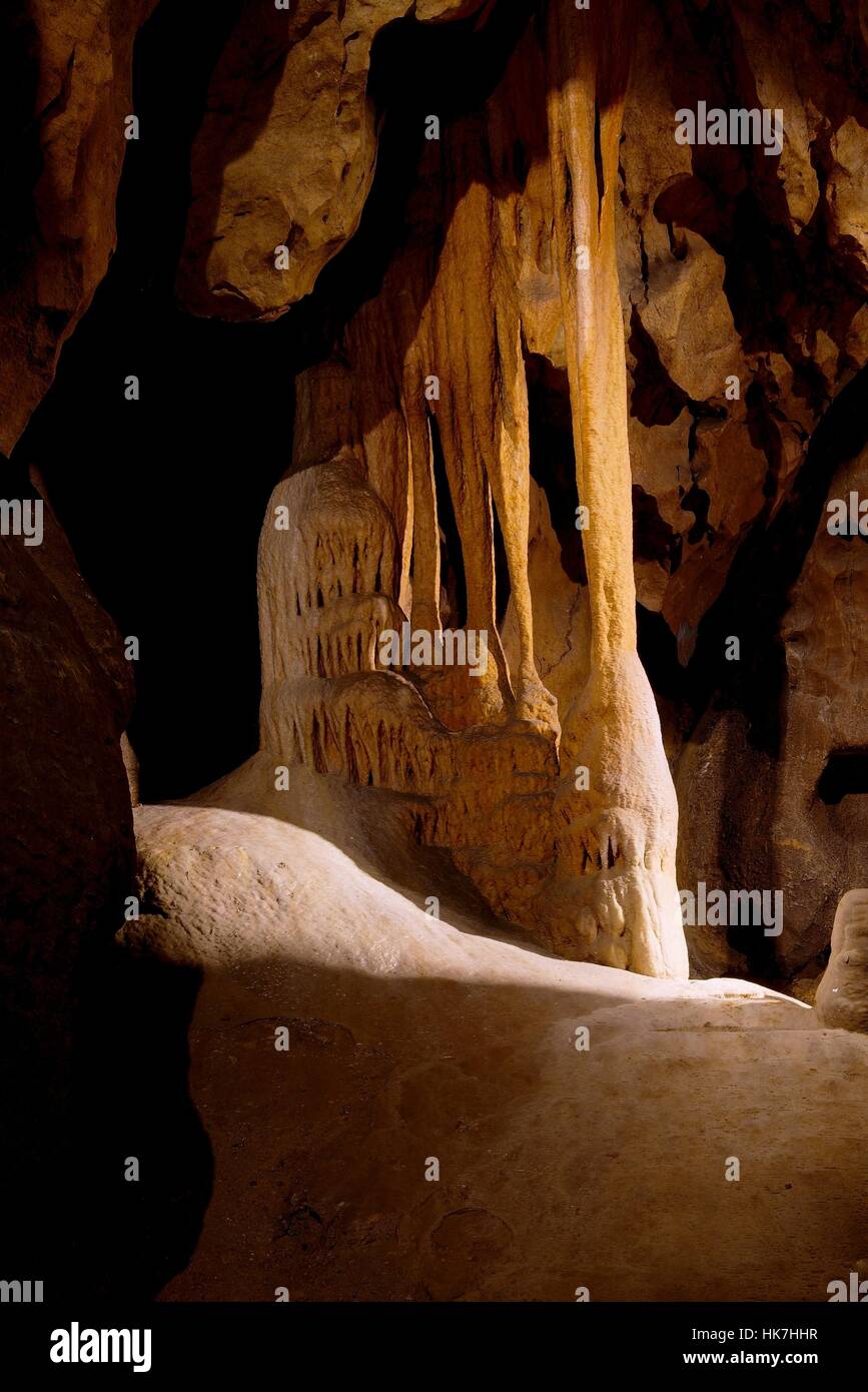 stone, cave, formation, column, limestone, stalactite, design, shaping ...