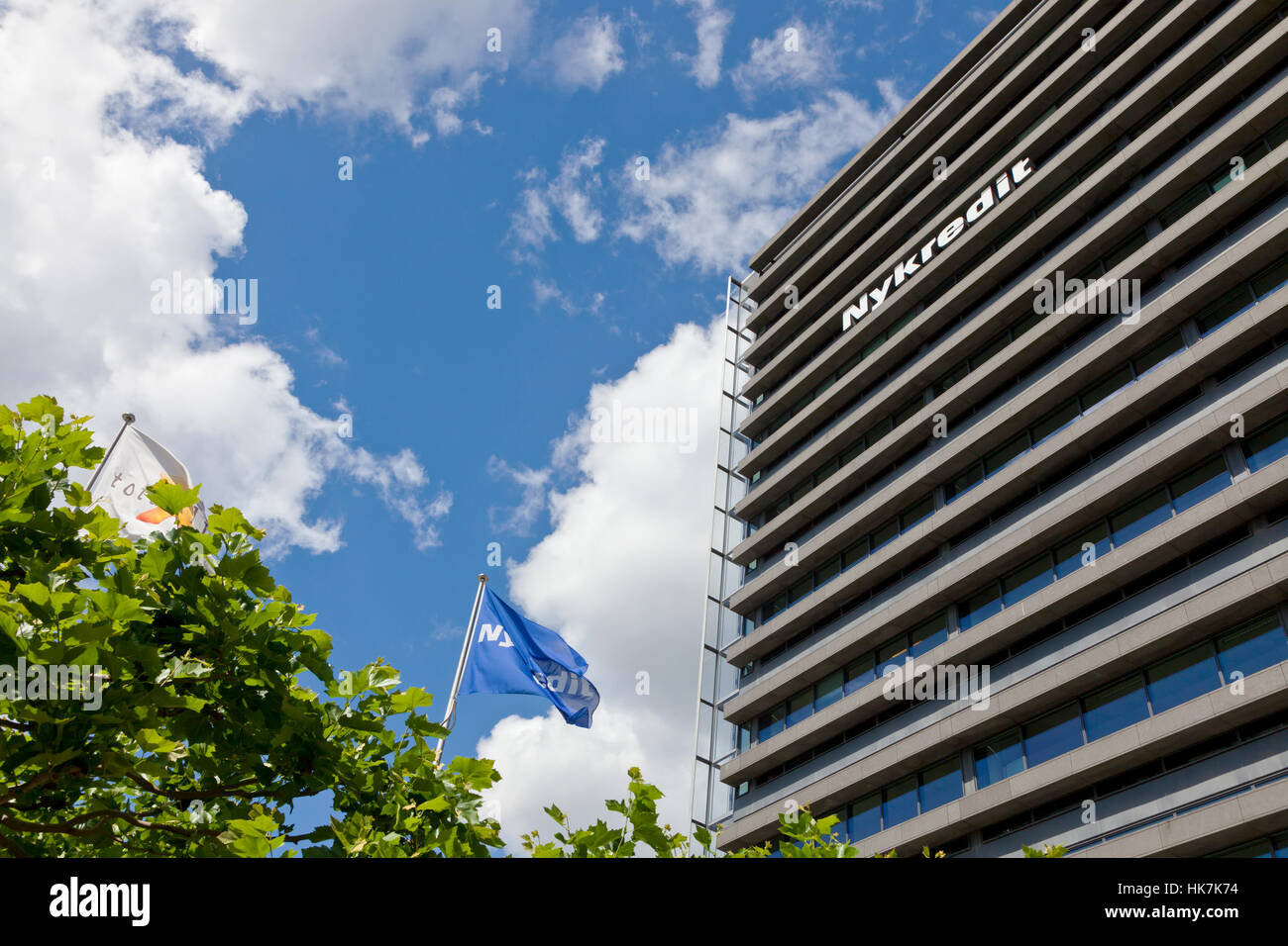 Headquarters of the Nykredit group, bank and mortgage-credit institute ...