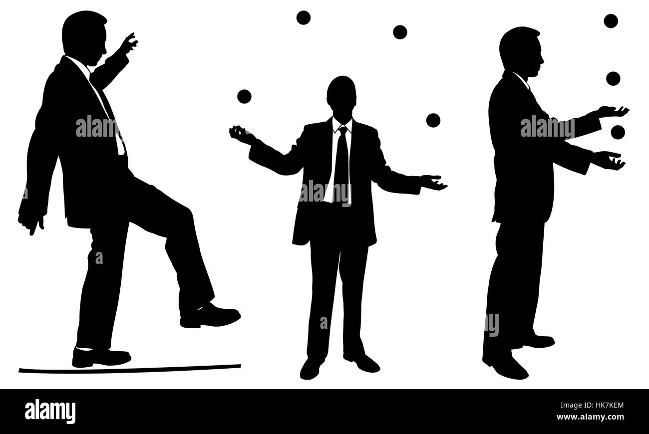 Juggler juggling Black and White Stock Photos & Images - Alamy