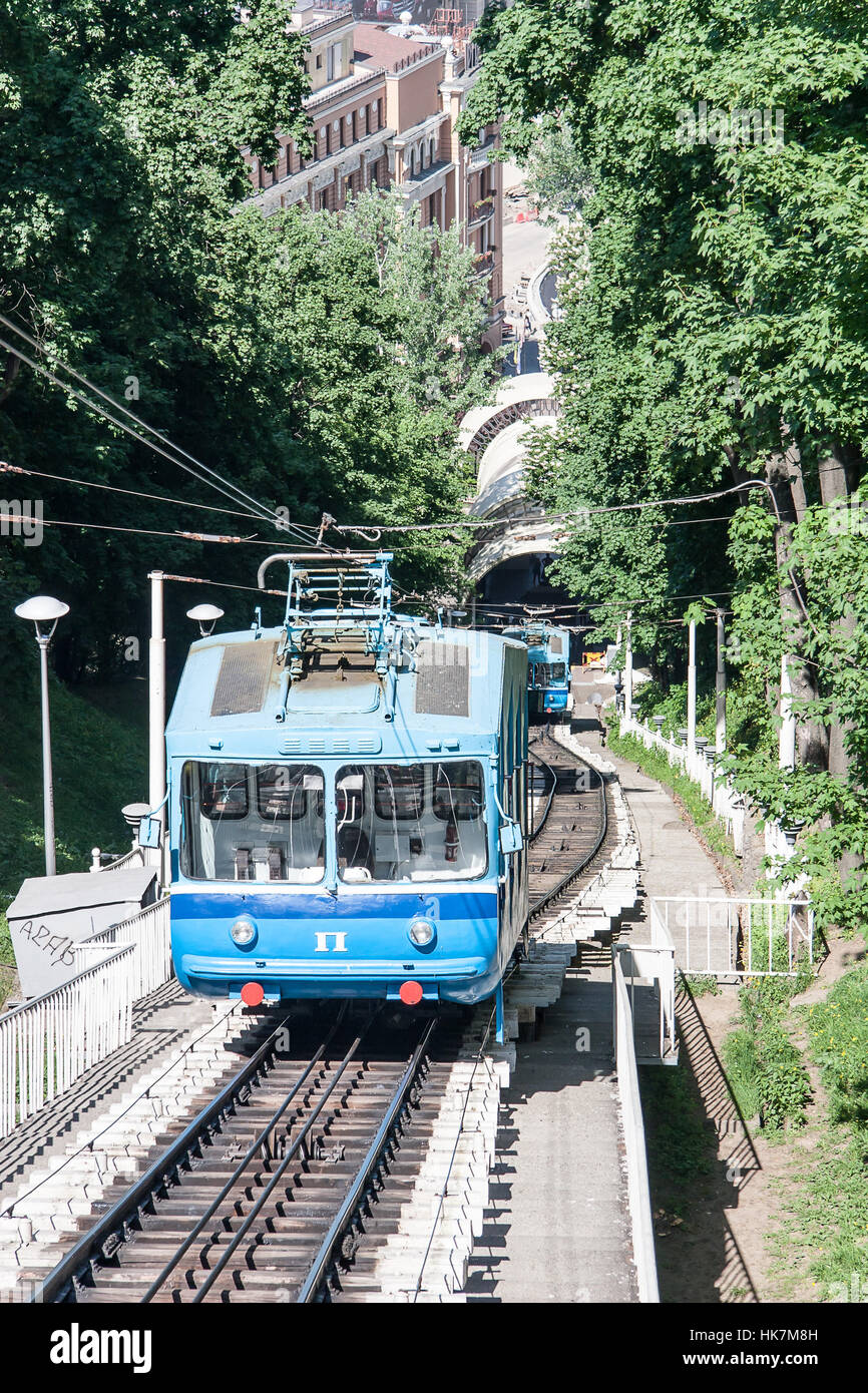 Kiev ukraine funicular cable car hi-res stock photography and images ...