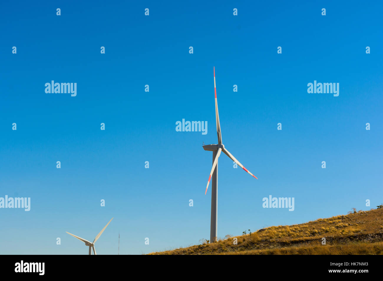 Abstract and conceptual, wind turbine, wind energy is the wind energy ...