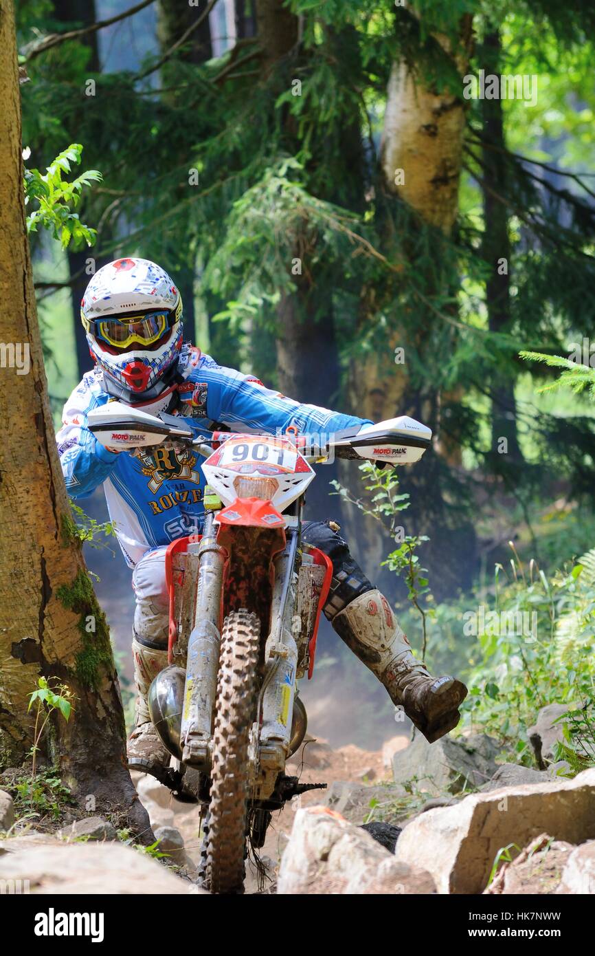 Enduro bike rider hi-res stock photography and images - Alamy