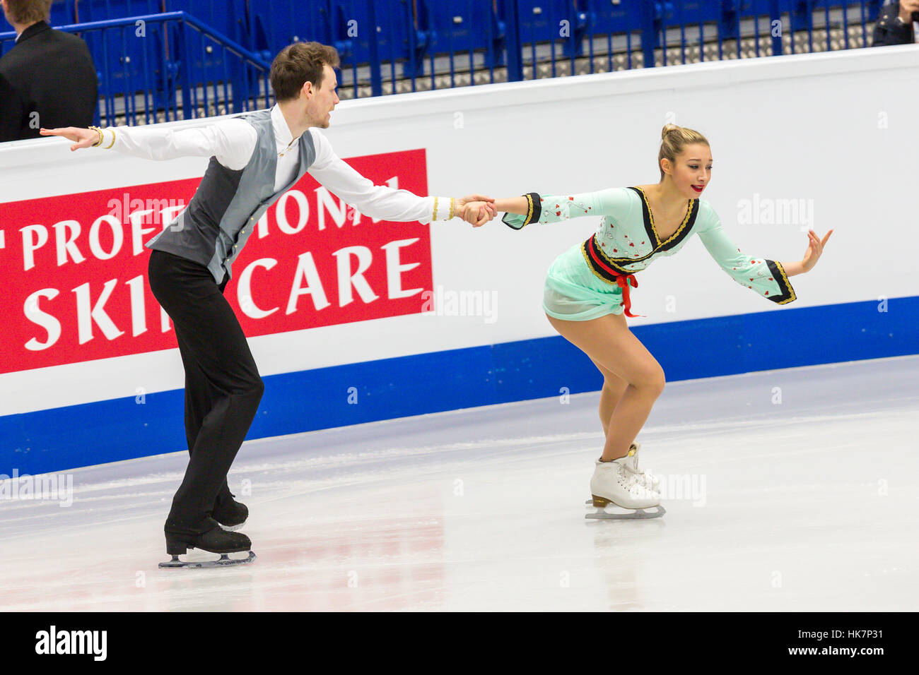 Lola Esbrat, Andrei Novoselov Stock Photo - Alamy