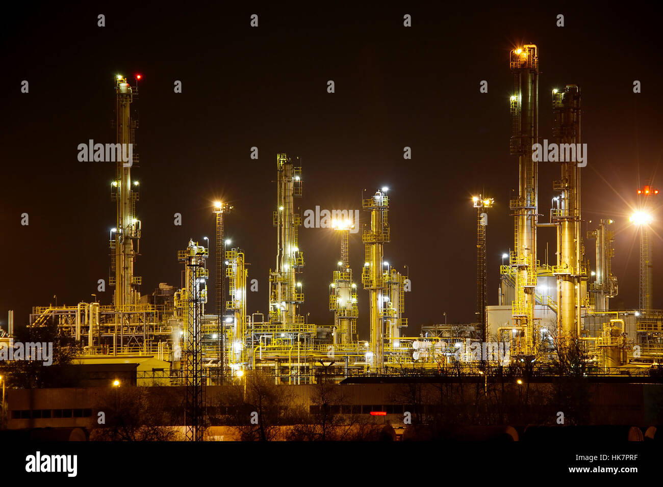 industry, industrial, facility, complex, refinery, structure, plant ...