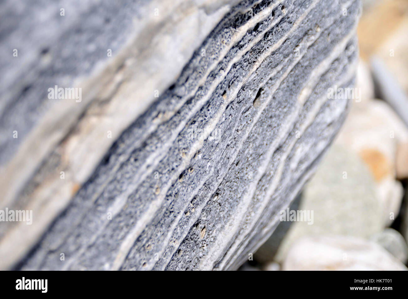 stone on beach Stock Photo - Alamy