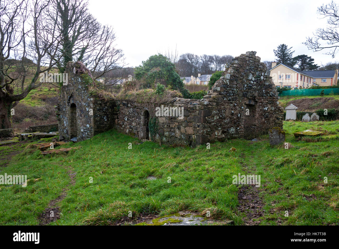 St Catherines Old Church ruins in Killybegs, County Donegal, Ireland ...