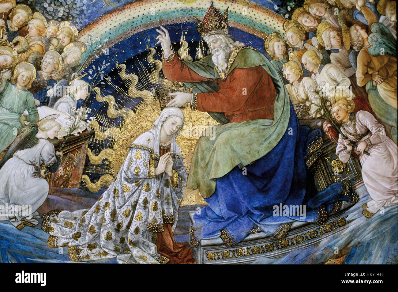 Spoleto cathedral filippo lippi frescos hi-res stock photography and images - Alamy