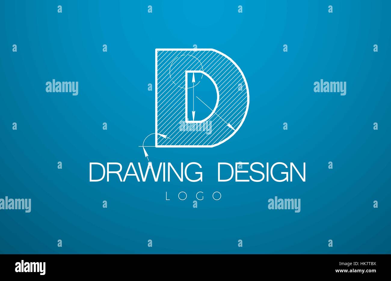 Letter lines art geometric Stock Vector Images - Alamy