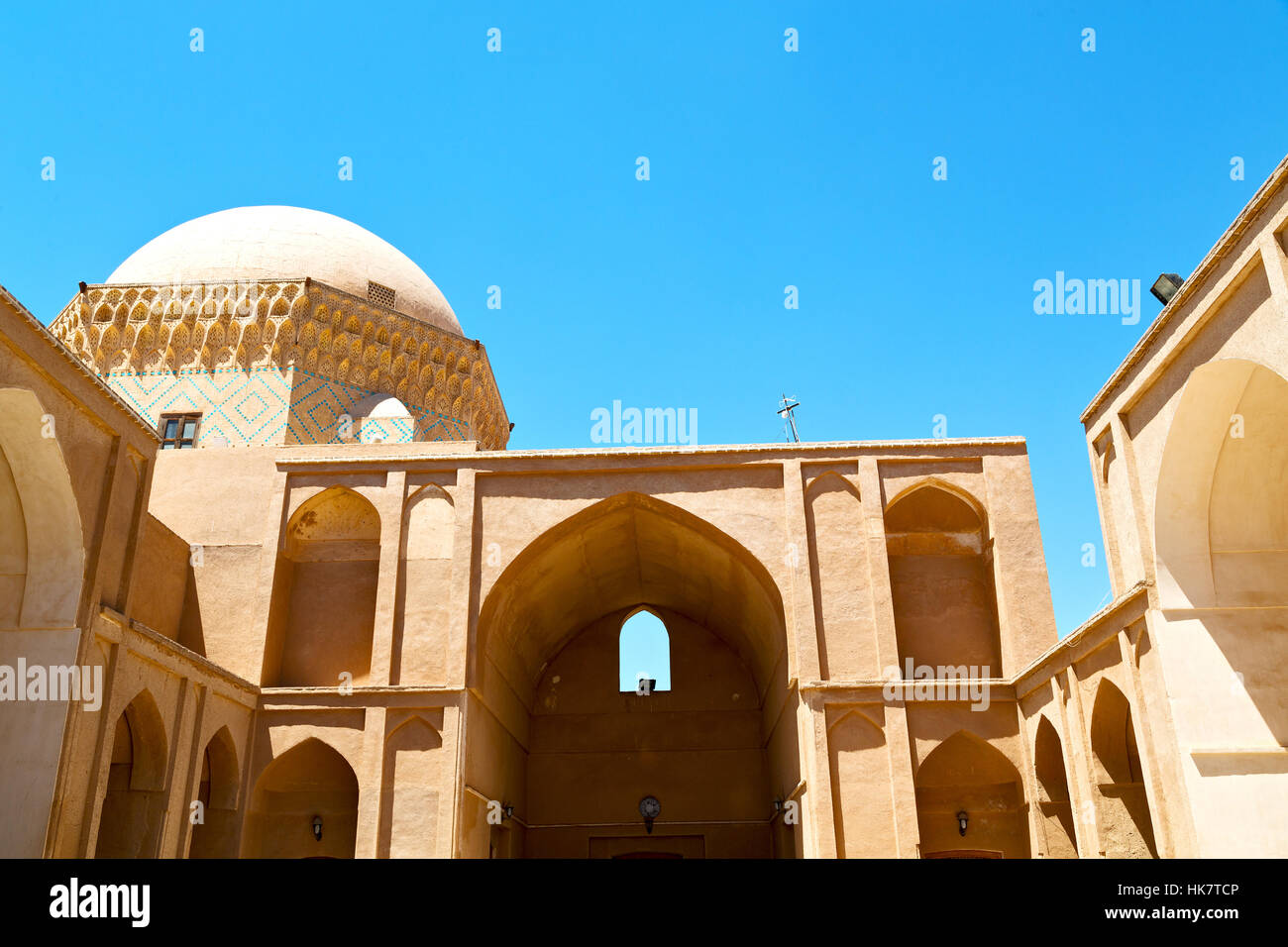blur in iran the old contruction prison of alexander historic building ...