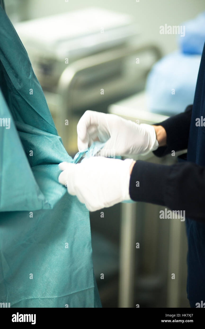 Hospital ward emergency room operating theater and modern equipment ...