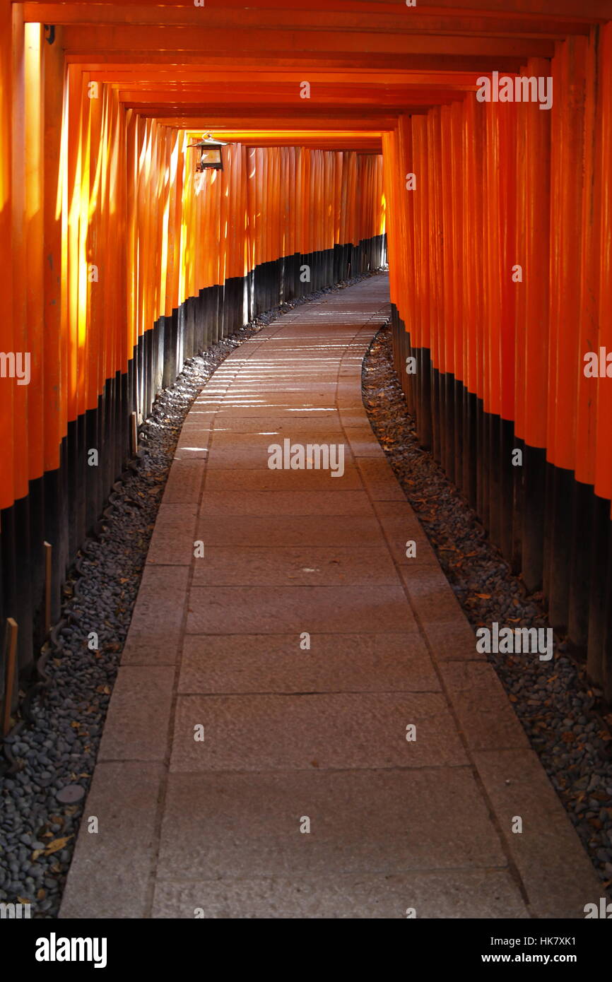 Fushimi inari shrine on mount inari hi-res stock photography and images ...