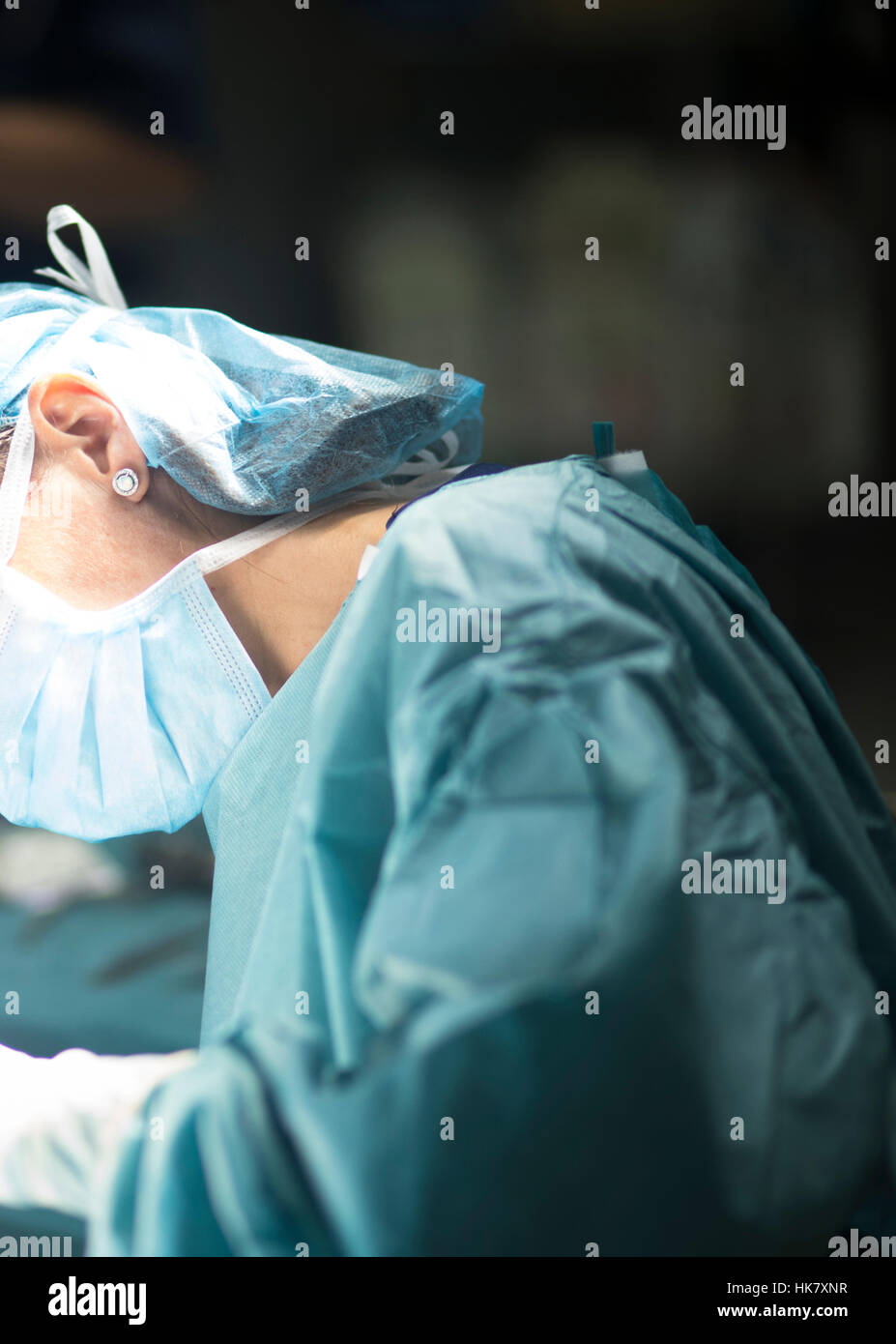 Hospital ward emergency room operating theater and modern equipment ...