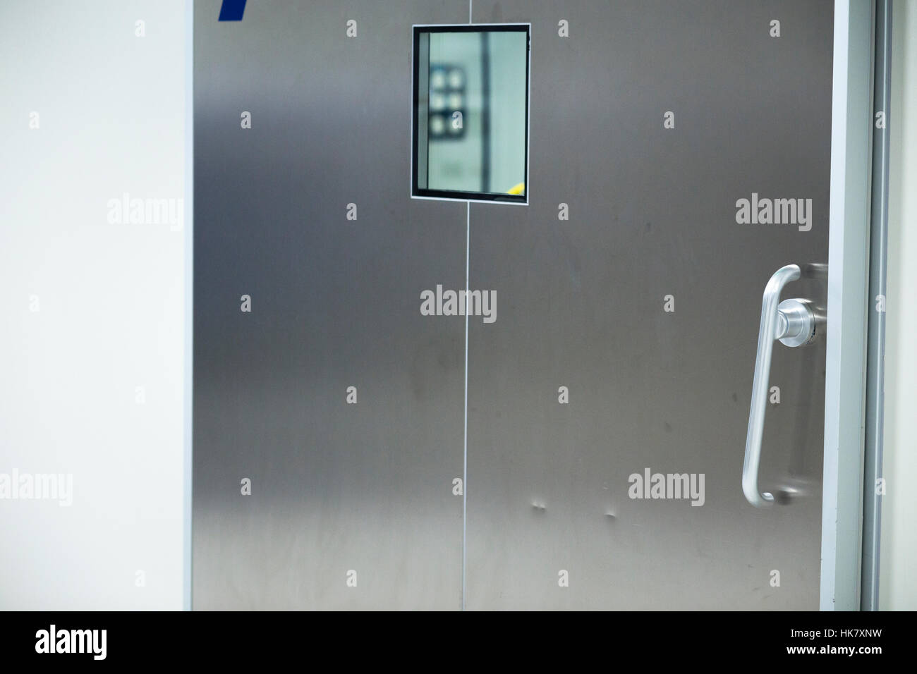 Hospital ward emergency room operating theater door and modern ...