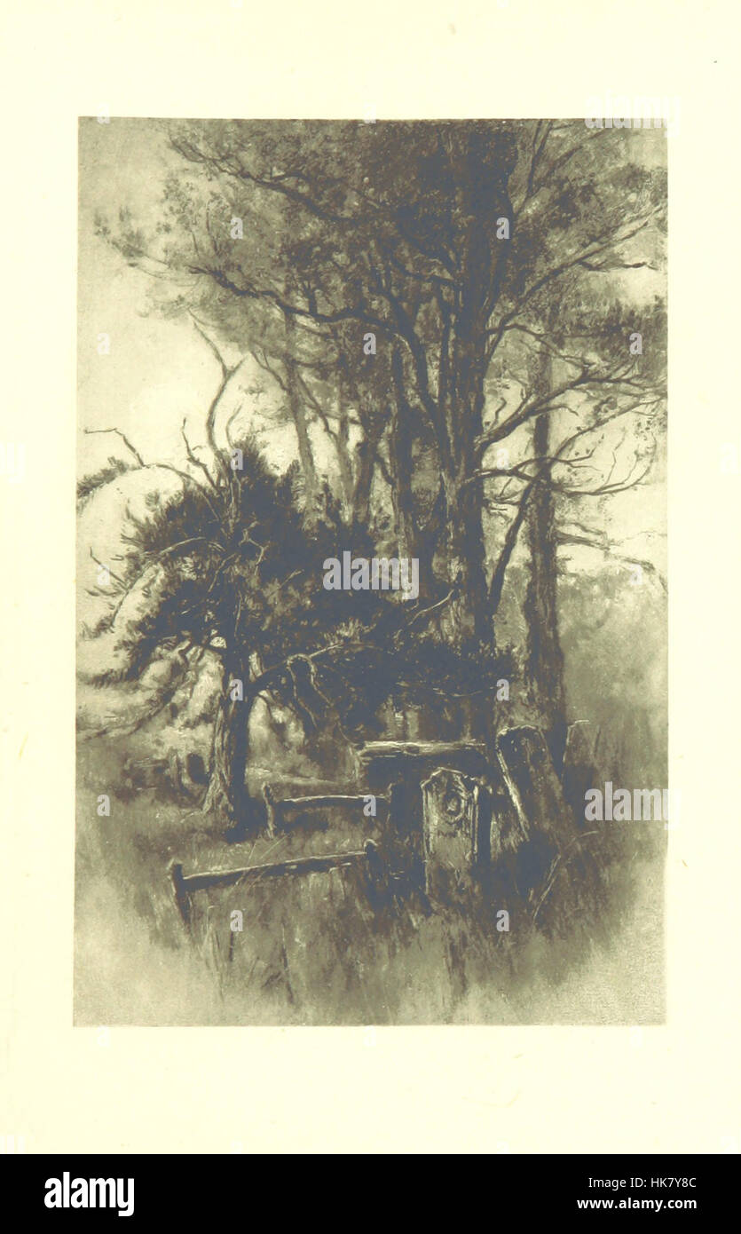 The image is from 'Elegy Written in a Country Churchyard', illustrated ...