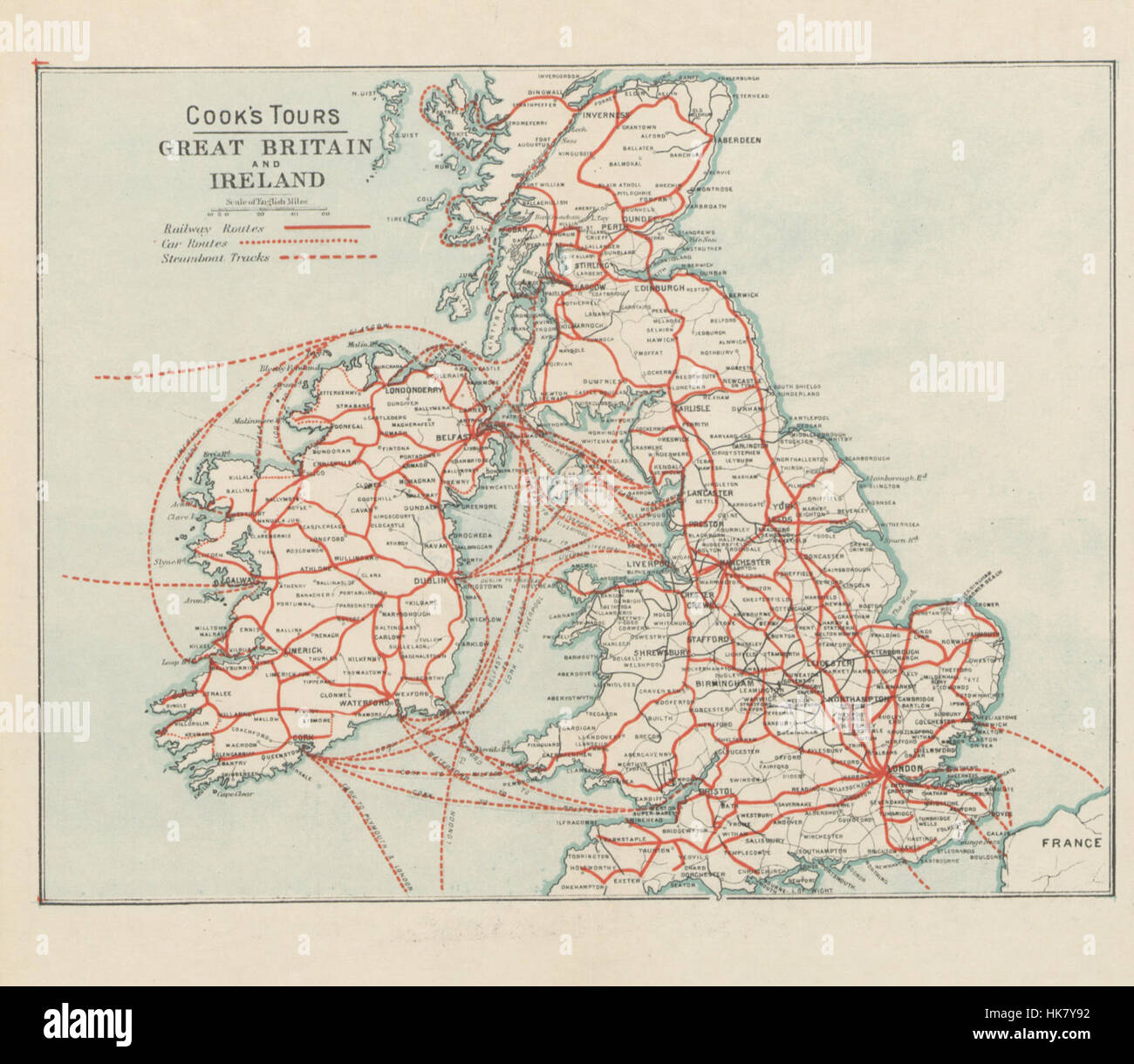 The image from 'Guide to Ireland' features various landscapes ...