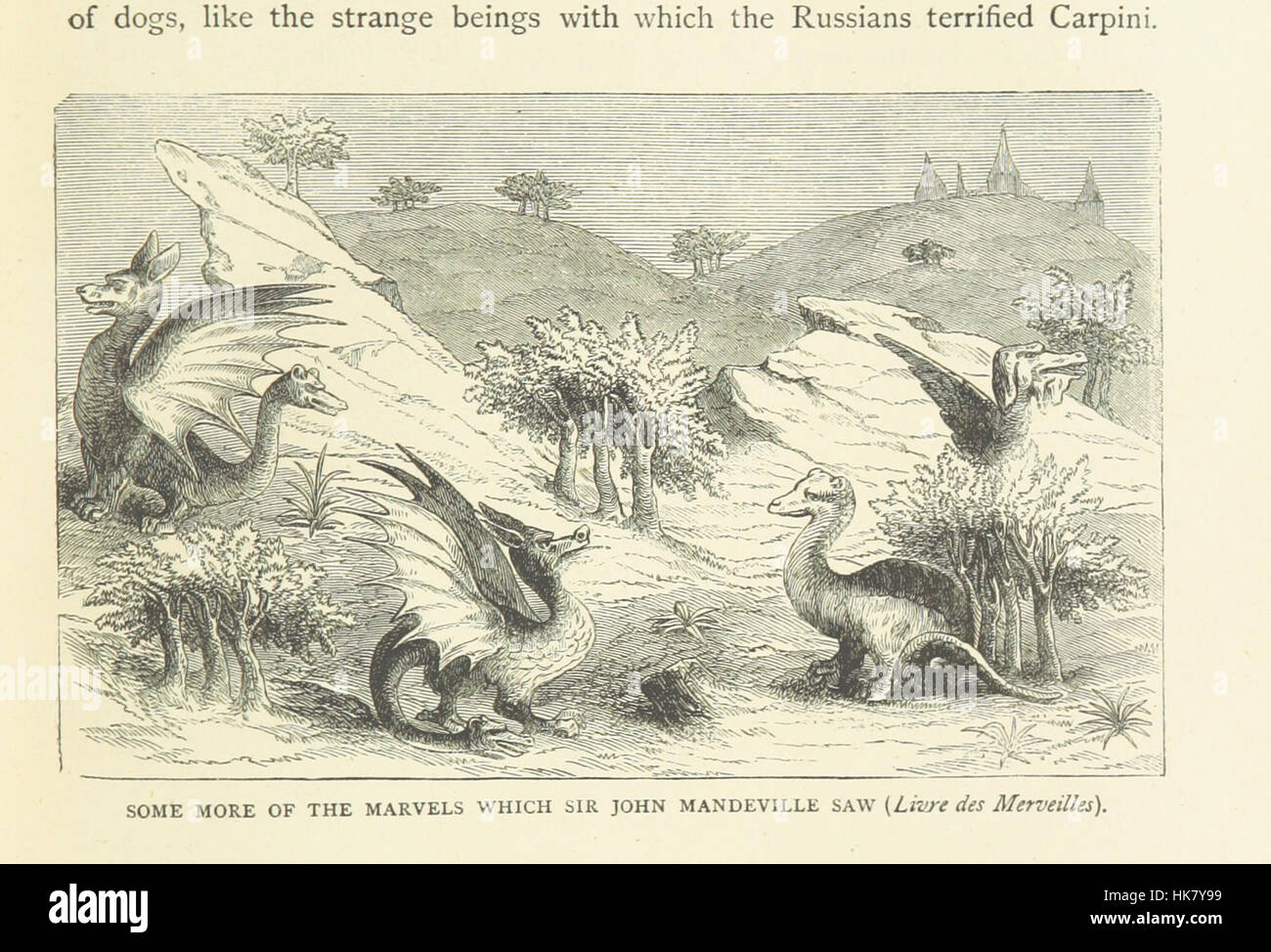 Illustration from 'Half-Hours with the Early Explorers', showcasing ...