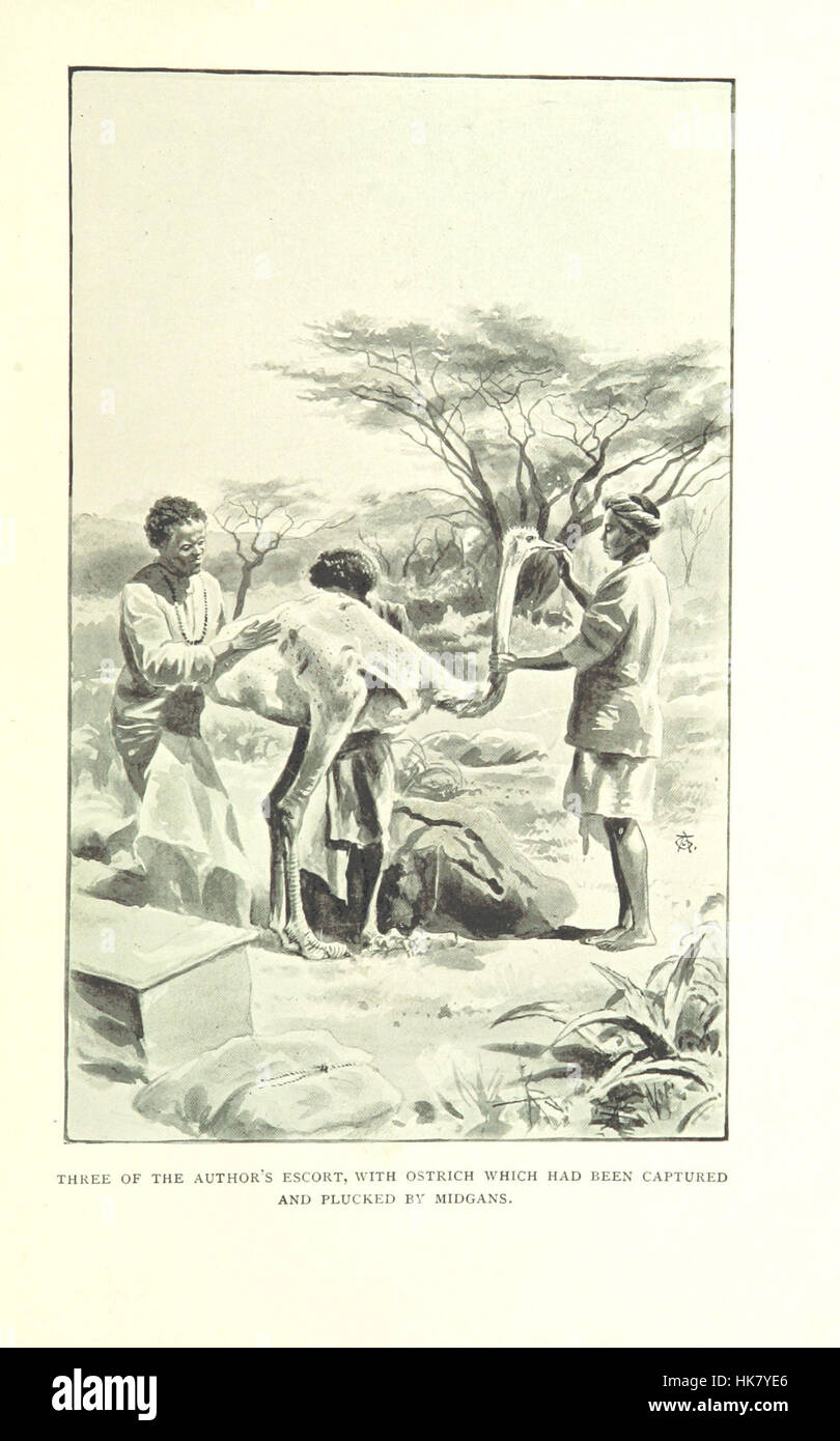 An image from 'Through Unknown African Countries', documenting the ...