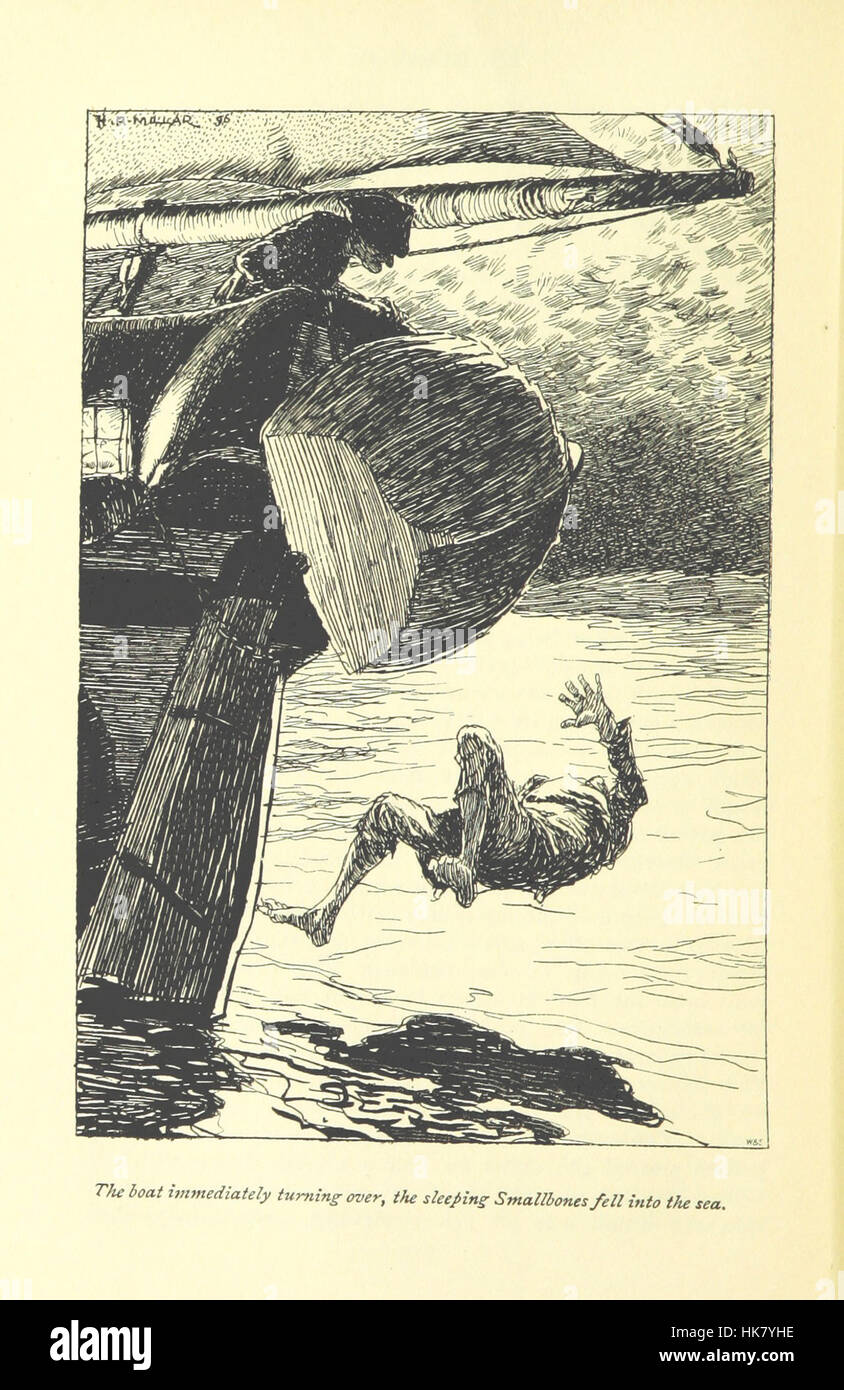 Image taken from 'Snarleyyow,' a novel illustrated by H. R. Millar ...