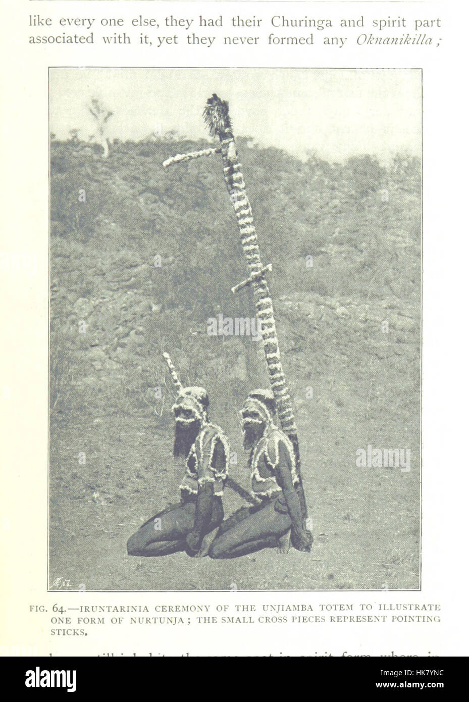 Illustration from 'The Native Tribes of Central Australia', depicting ...