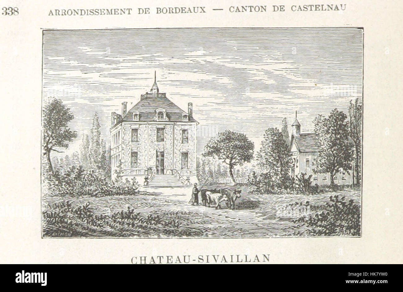 Image from a statistical and topographical work detailing the ...