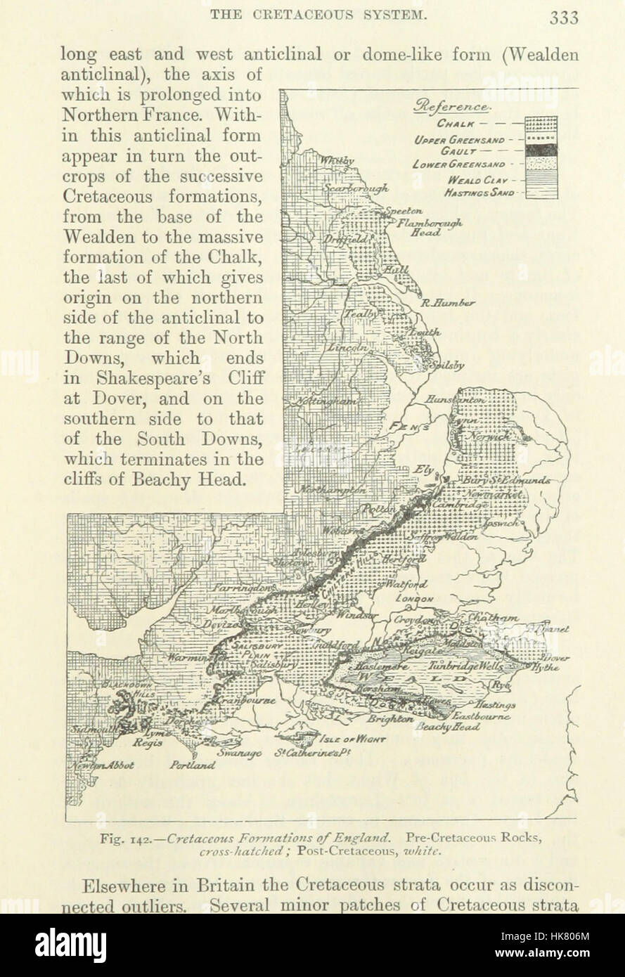 This image from 'An Intermediate Text-Book of Geology' features ...
