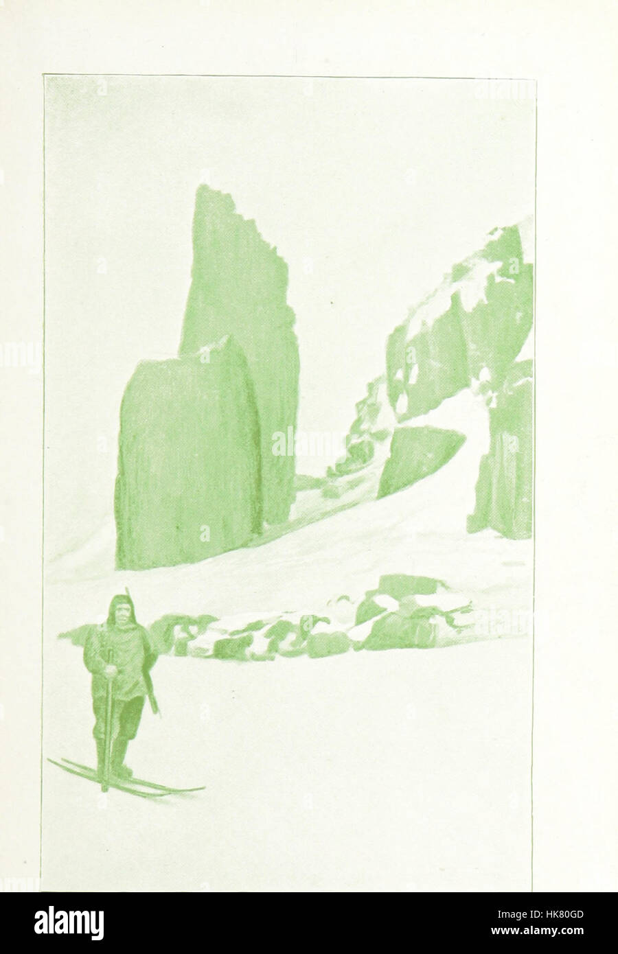Image from 'With Nansen in the North', documenting the Fram expedition ...