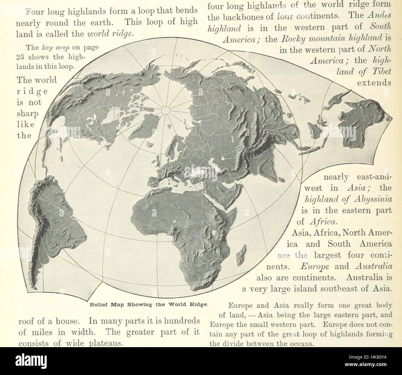 An educational work on the elements of geography, featuring ...